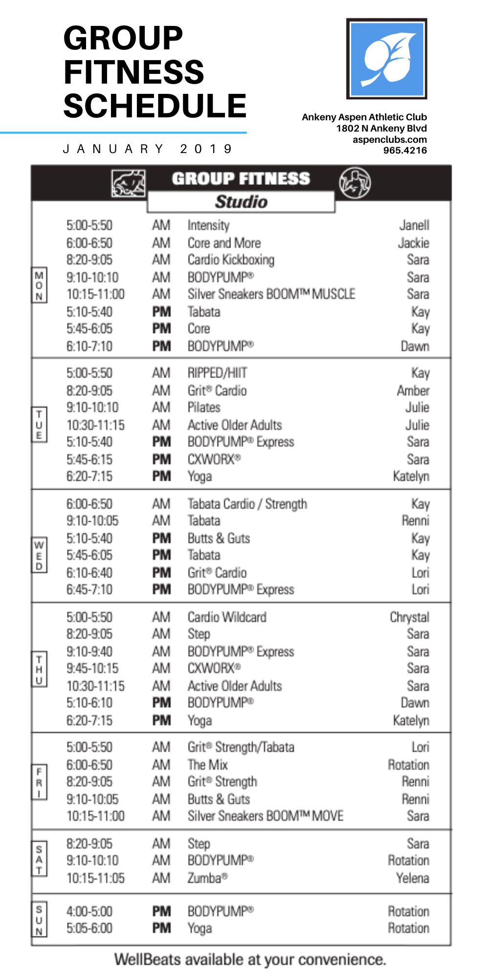 Group Fitness Classes in Ankeny - Aspen Athletic Clubs